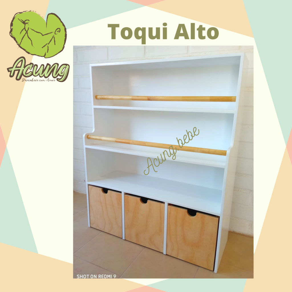 Toqui Alto con 3 Cajas – Acung